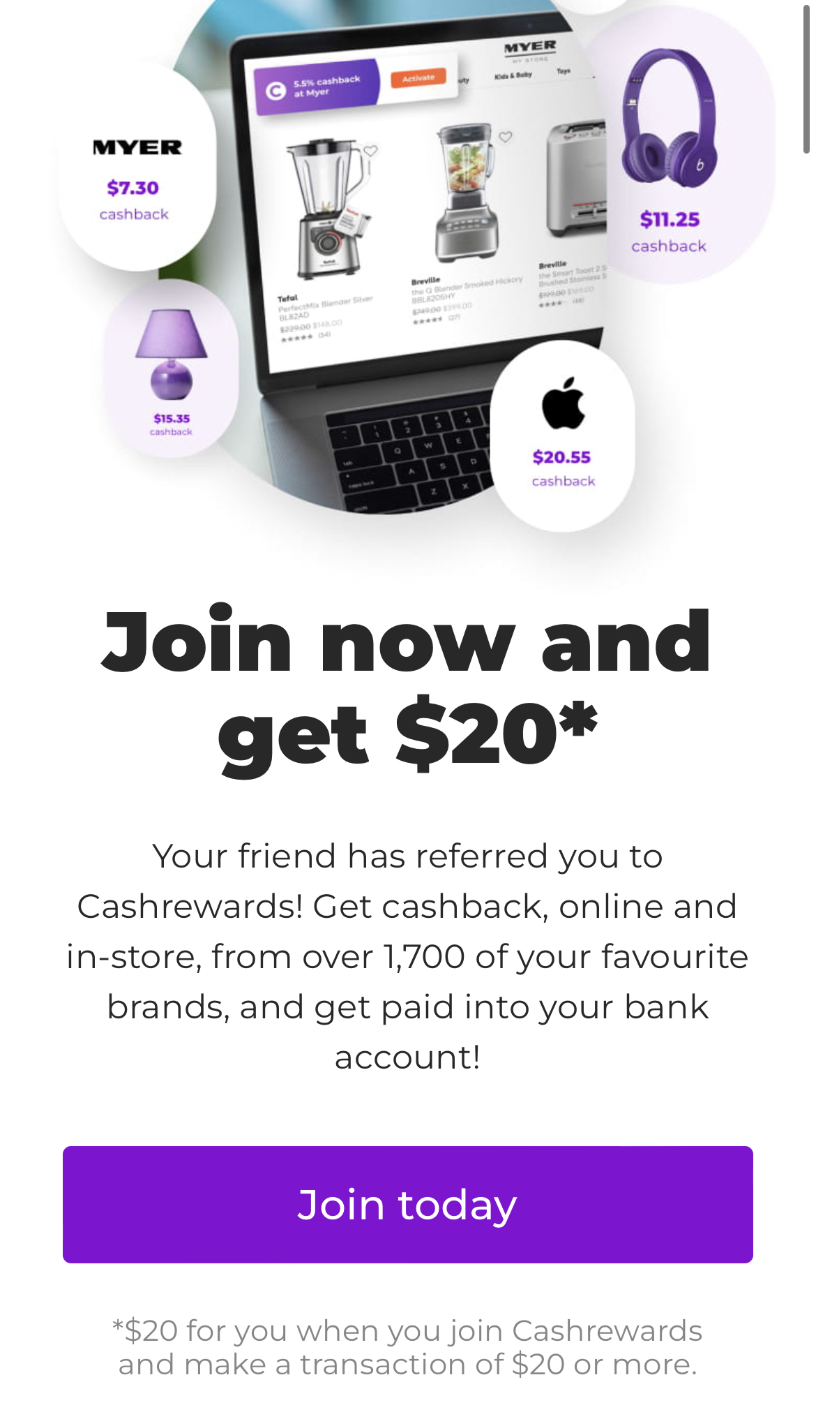 オーストラリアでキャッシュバックができるお得アプリ『Cashrewards』 | AKANE in AUSTRALIA